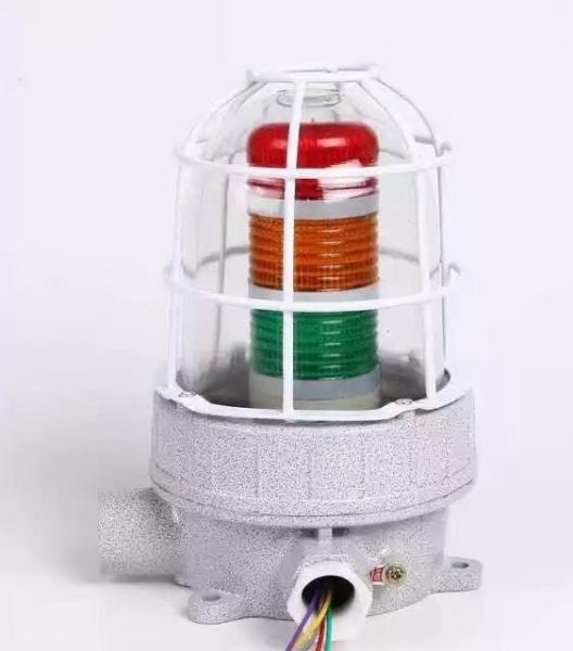 Quality Audible Visual Explosion Proof Strobe Light with Warning Siren 180dB ATEX Zone 1 for sale