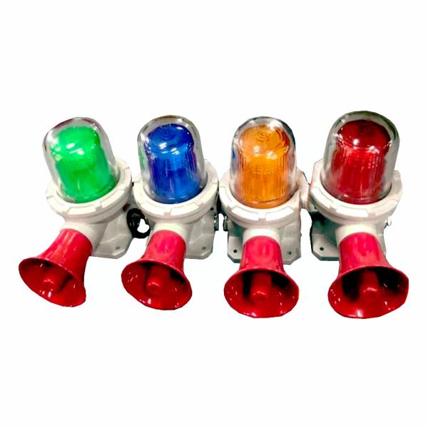 Quality Audible Visual Explosion Proof Strobe Light with Warning Siren 180dB ATEX Zone 1 for sale