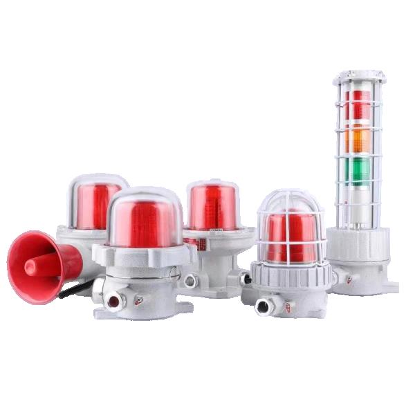 Quality Audible Visual Explosion Proof Strobe Light with Warning Siren 180dB ATEX Zone 1 for sale