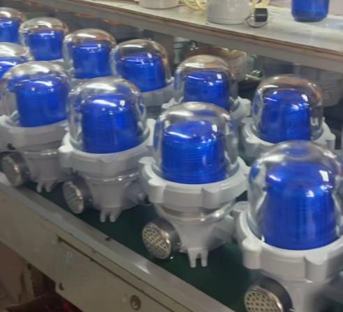 Quality Explosion Proof Audible and Visual Alarm Siren 90dB 120dB 180dB with Warning for sale