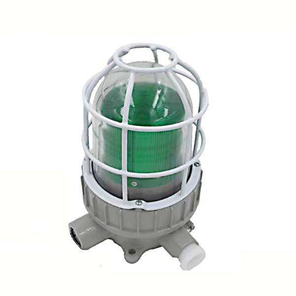 Quality 24V AC Explosion Proof Audible and Visual Alarm Siren with Warning Light for sale