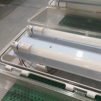 China BYS Series Explosion Proof Lighting Full Plastic Anti Corrosion Fluorescent Lamp IP66 for sale