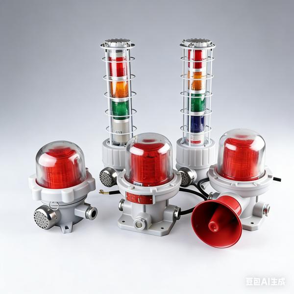 Quality Customized available audio Explosion Proof LED Alarm Light - Red/Amber/Blue for sale