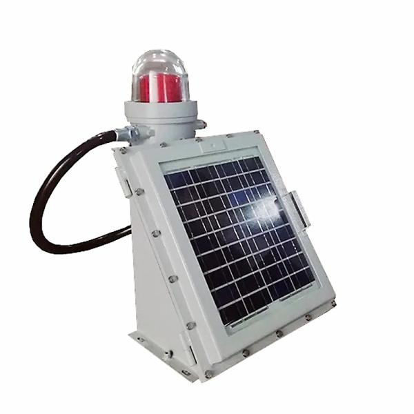 Quality Solar Powered Explosion Proof Aviation Obstruction Light for Hazardous Locations for sale