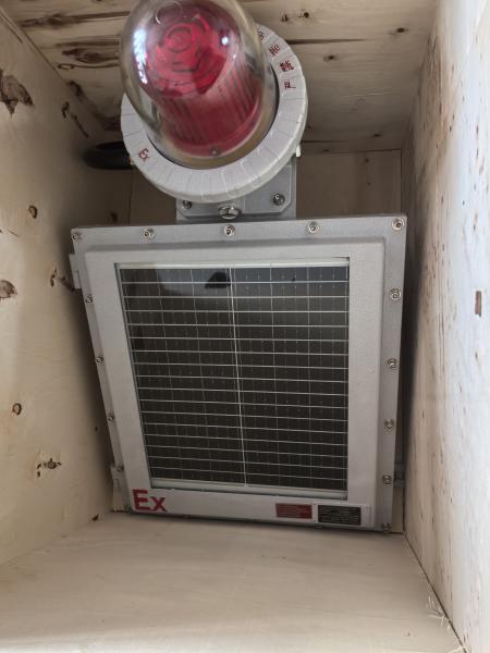 Quality Solar Powered Explosion Proof Aviation Obstruction Light for Hazardous Locations for sale