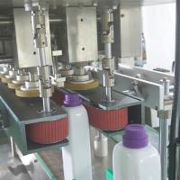 China High Speed Plastic Bottle Sealing Machine Linear Capping Machine for Round Screw Caps for sale