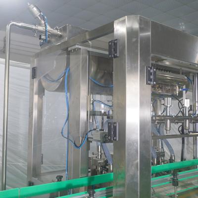 China Máquina de enchimento de azeite de oliva de 20L com 4 cabeças de enchimento e 1 cabeçote de tampa à venda