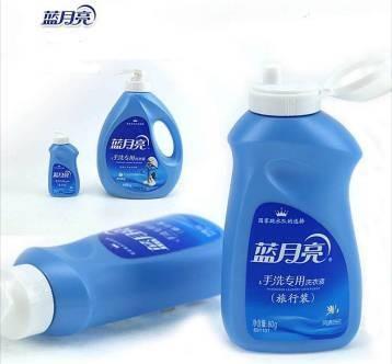 Cina 1 SUS 304 Macchina di etichettatura a doppio lato in acciaio inossidabile per bottiglie di detersivi per biancheria in vendita