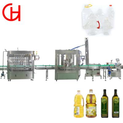 Cina Macchina di riempimento di olio con pompa a tre teste per la linea di produzione di etichettatura e imballaggio in vendita