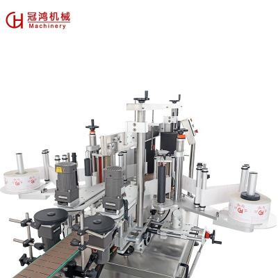 中国 洗濯用洗浄剤のための全自動双面ラベル付け機 販売のため