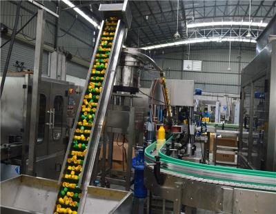 China Chemische flessorter Automatisch draaitafelvoersysteem voor flexibele productie Te koop