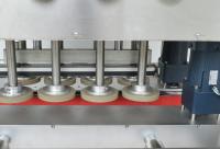 China Fully Automatic Linear Plastic Thread Bottle Capper Capping Machine for Capping Wheel Rubbing for sale