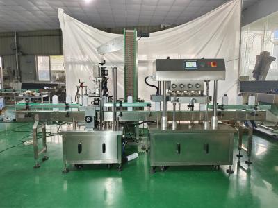 中国 日常化学産業における操作器の下蓋用のPLC制御キャピングマシン 販売のため