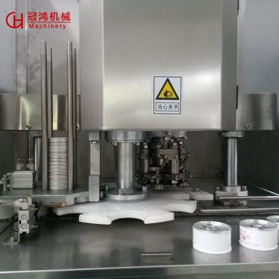 China Volledig automatische ronde blikverzegelingsmachine voor blikverpakkingen Zeg hallo tegen makkelijk verzegelen Te koop