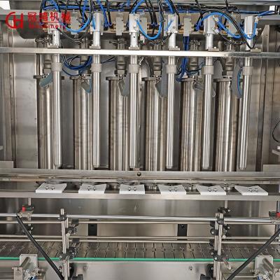 China Mechanisch aangedreven meerkopservo-pistonvulmachine met aanpasbare precisie Te koop