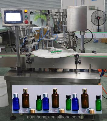 Cina 220V/380V 50HZ Voltaggio velocità piena automatico Ampola di vetro bottiglia di riempimento di tappo macchina in vendita