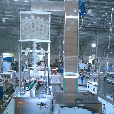 Cina 25-150 cappucci/minuto Sorting Elevating Type Bottle Capper with Video Inspection Provided in vendita