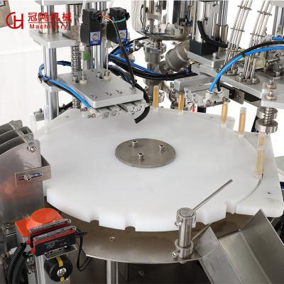 Cina Riempimento di liquidi e flaconcini semplificato con la macchina di riempimento dei componenti di base HMI in vendita