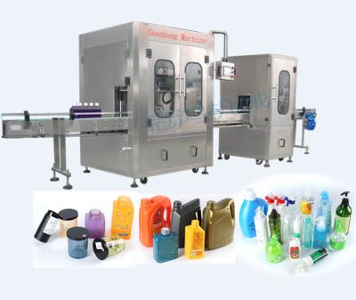 China Máquina elétrica de enchimento de garrafas de perfumes, tampa e rotulagem para produção automática à venda