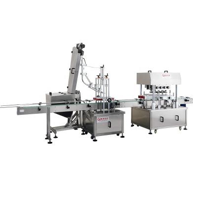 Cina Macchina di tappo completamente automatica per imballaggio di tappi di bottiglie e sigillatura di casa certificata CE in vendita