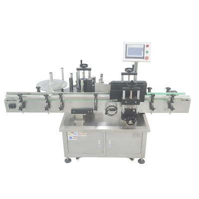 中国 2100*1200*1450mm ボトル プラスチック丸いボトル 垂直ラベルステッカーマシン 販売のため