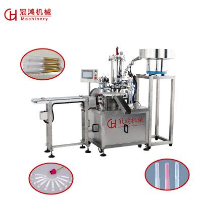 China Papierverpakking Automatische injectiespuitgelvulmachine met ± 1 ml vulnauwkeurigheid Te koop