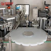 China PLC Touch Screen Controlled Automatic Syrup Filling Capping Machine for Liquid Bottling for sale