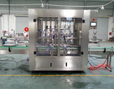 China Automatische servo-kolfvulmachine met directe toevoer voor plastic flessen/potten Te koop