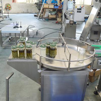 Cina 4 ugelli salsa di peperoncino riempimento di tappo di etichettatura macchina 2400BPH in vendita
