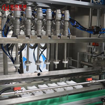 China Linha automática de lavagem de vinho de várias cabeças de pressão negativa de enchimento de tampa de rotulagem à venda