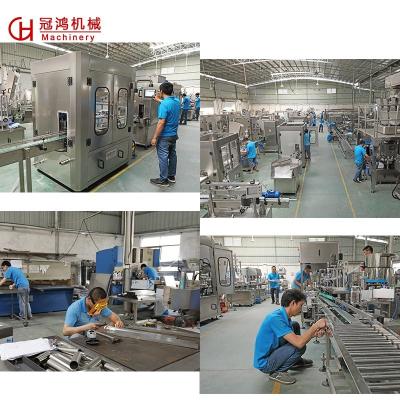 China Linha automática de lavagem de vinho de várias cabeças de pressão negativa de enchimento de tampa de rotulagem à venda