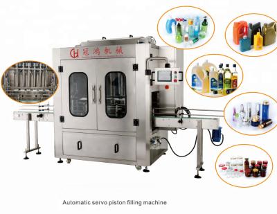 Cina Macchina di riempimento a pistoni caldi automatico a 4 teste per il programma di controllo del riempimento con gel/cera per capelli in vendita