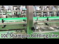 Guanhong Line Liquid Shampoo Filling and Sealing Machine con precisione di etichettatura ±1 mm