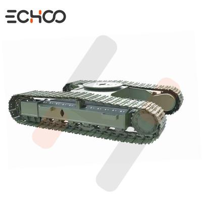 China 3 Tons Custom Track Frame Crawler Undercarriage For Mini Excavator for sale