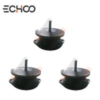 China Black Rubber Buffer for HAMM HD85 Compactor Rollers Vibration Damping for sale