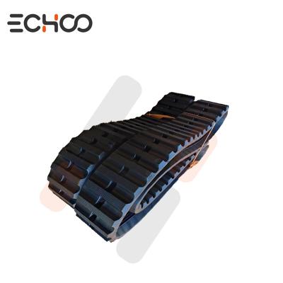 China 650X110X88 Rubber Track Fits Yanmar C80R Crawler Dumper Undercarriage Frame for sale