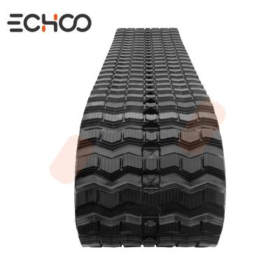 China 650X110X88 Rubber Track Fits Yanmar C80R Crawler Dumper Undercarriage Frame for sale