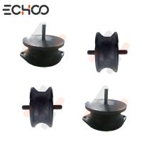 China Rubber Buffer CC41 for Double Drum Road Compactor Dynapac Undercarriage Parts for sale