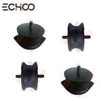 China Shock Absorber Rubber Buffer CA150 Compatible With Dynapac Road Compactor Undercarriage Accessories for sale