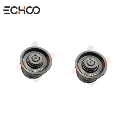 China Undercarriage Bottom Roller CT333D For John Deere Road CTL Loader Track Wheel for sale