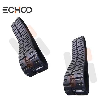 China Rubber Track For Yanmar B25V-A Mini Excavator Undercarriage Parts for sale