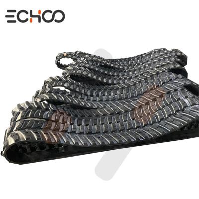 China Rubber Track For Yanmar SV100 Mini Excavator Undercarriage Components for sale
