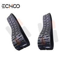 China Rubber Track For Airman AX12 Compact Excavator Chassis Component for sale