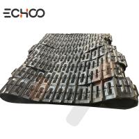 China Rubber Track For Airman AX12 Compact Excavator Chassis Component for sale