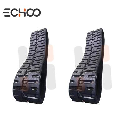 China 200x72x48 Rubber Track For Aichi RV051 Compact Excavator Chassis Frame for sale