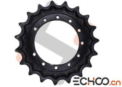 중국 Kobelco SK50SR HRC52-56 경도를 가진 까만 소형 굴착기 드라이브 스프로킷 판매용