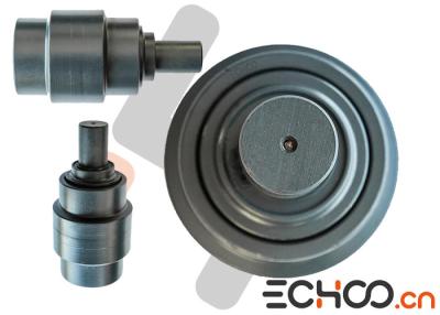 Steel CR5592 Digger Track Rollers / For CAT Track Rollers Black High Strength