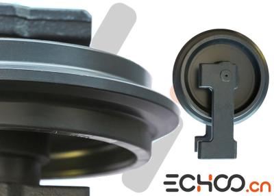 China High Hard Komatsu PC25 Excavator Idler Wheel / Black Komatsu Idler Long Life for sale