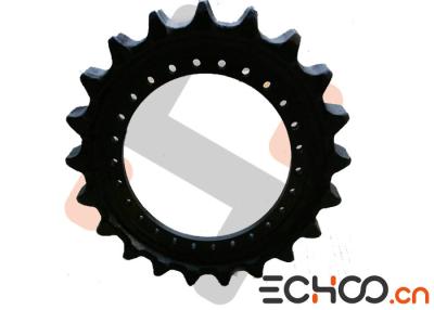 China High Strength Excavator Drive Sprockets , Black Kobelco Excavator Parts for sale
