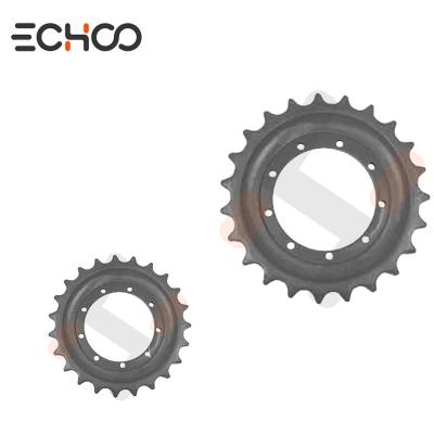 중국 JCB 8025 발굴기 하차 부품용 체인 스프레켓 판매용